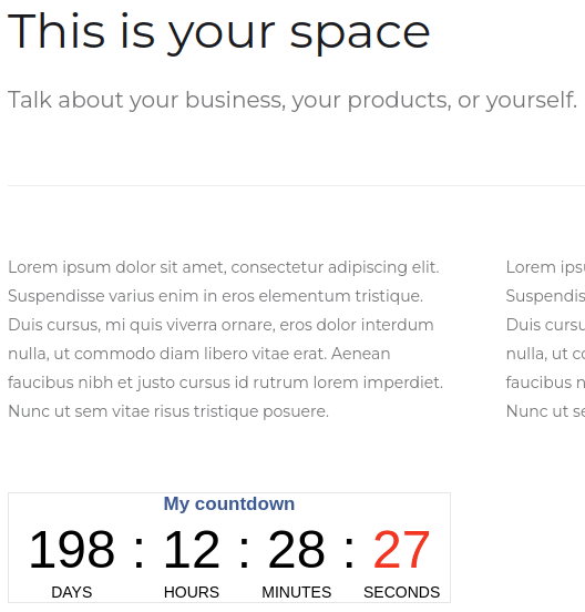 How to make a countdown timer in Webflow? - TickCounter